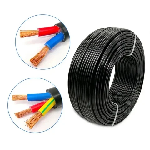 Buy National Standard Pure Copper Copper Cable 3 Core Avvr Sheathed ...
