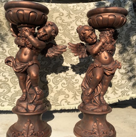 Buy Outdoor Antique Bronze Metal Four Seasons God Sculpture Western God ...