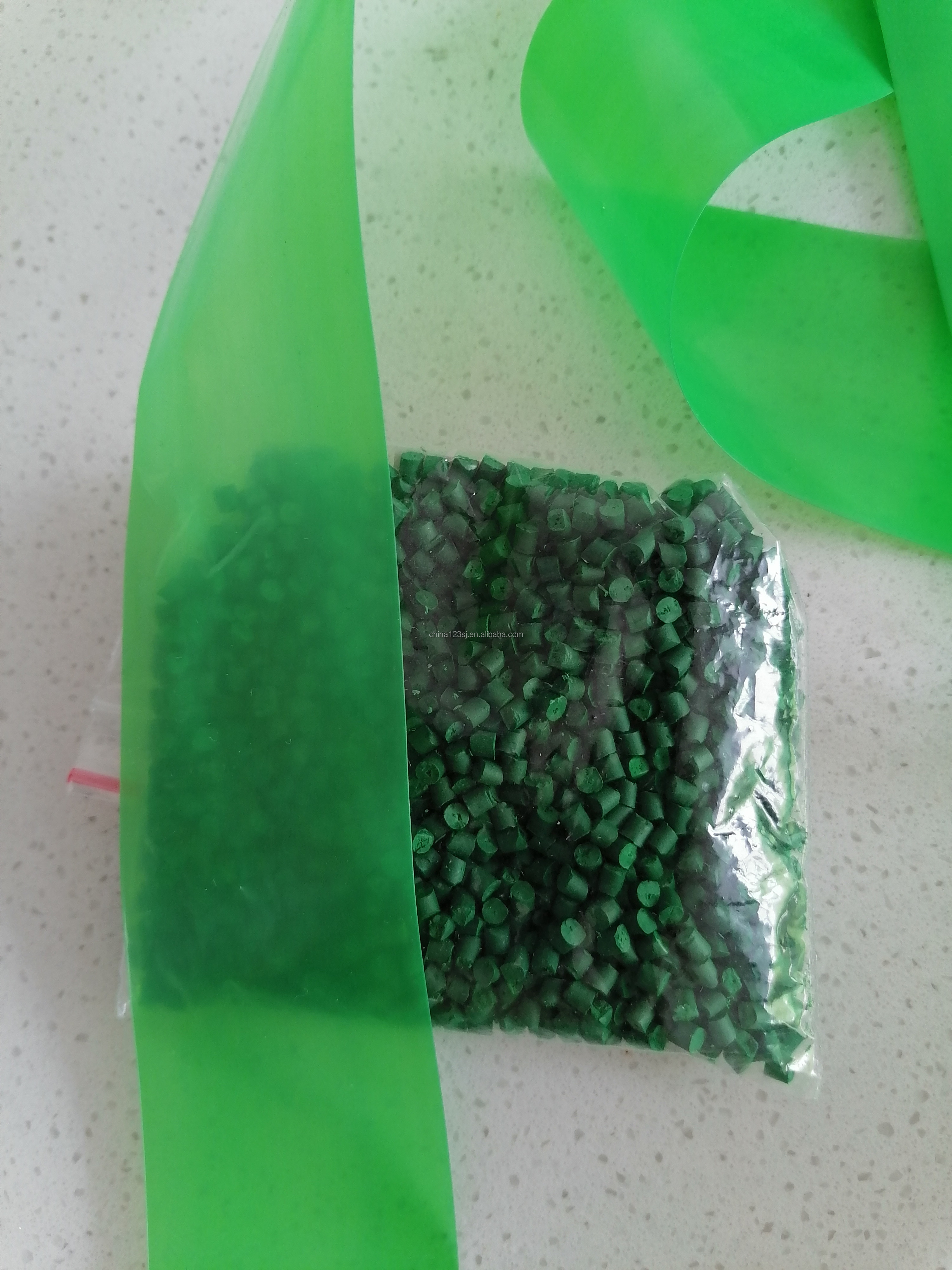 Buy Plastic Green Masterbatch Plastic Color Masterbatch from Shandong ...