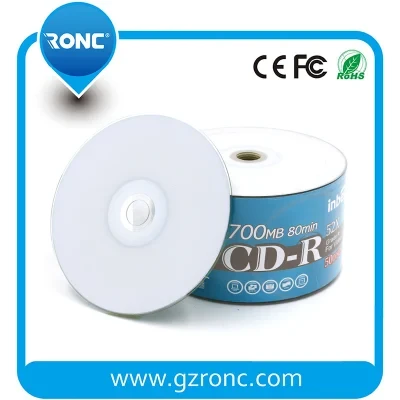 Buy Printable Cd-r 700m 80min 1-52x Blank Cd Printable Cd-r from Guangzhou RONC Electronic ...