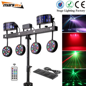 Buy Professional Portable Dj Lights Disco Dj Equipment 4pcs 12x1w Rgbw ...