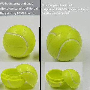 Buy Promotional Tennis Ball Shape Lip Balm Ball, Lip Balm With Tennis ...