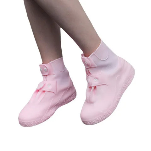 Buy Reusable Foldable Overshoes Waterproof Rain Shoe Covers Resistant ...