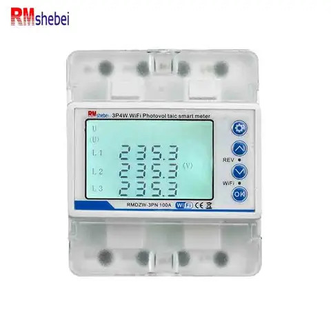 Buy Rmshebei 3-phase 4-wire Graffiti Smart Wifi Mcb Circuit Breaker ...