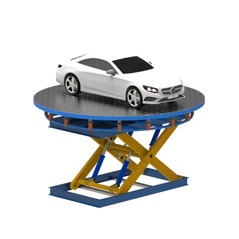 Buy Rotating Scissor Lift Table 3 Ton For Cars Lift Hydraulic ...