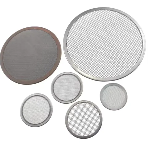 Buy Round Shape 304 Stainless Steel Wire Mesh Disc Woven Wire Mesh ...