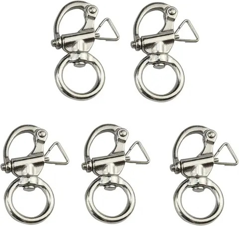 Buy Round Swivel Snap Shackle Marine Boats Anchors Chain Eye Shackle ...