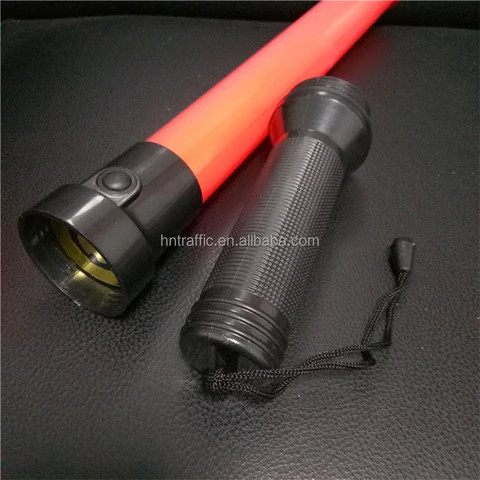 Buy Security Led Traffic Baton Torch Light Led Traffic Wand With 2aa ...