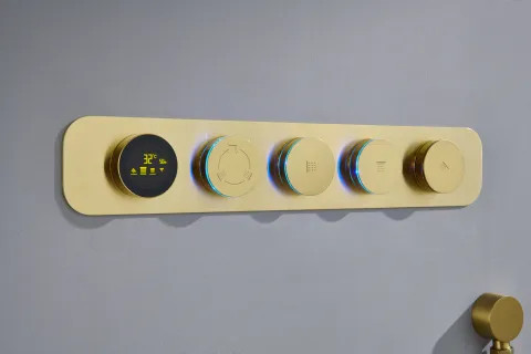 Buy Stepon Ceilingrain Shower Head Thermostatic Digital Shower System ...