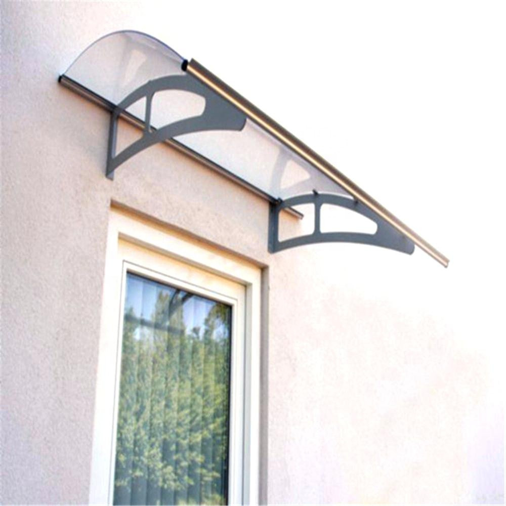 Buy Sun Protection Transparent Plastic Polycarbonate Window Awning ...