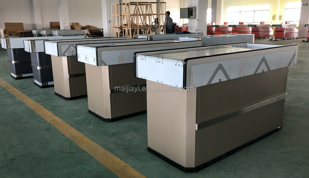 Buy Supermarket Checkout Counter Cashier Counter Table Grocery Store ...
