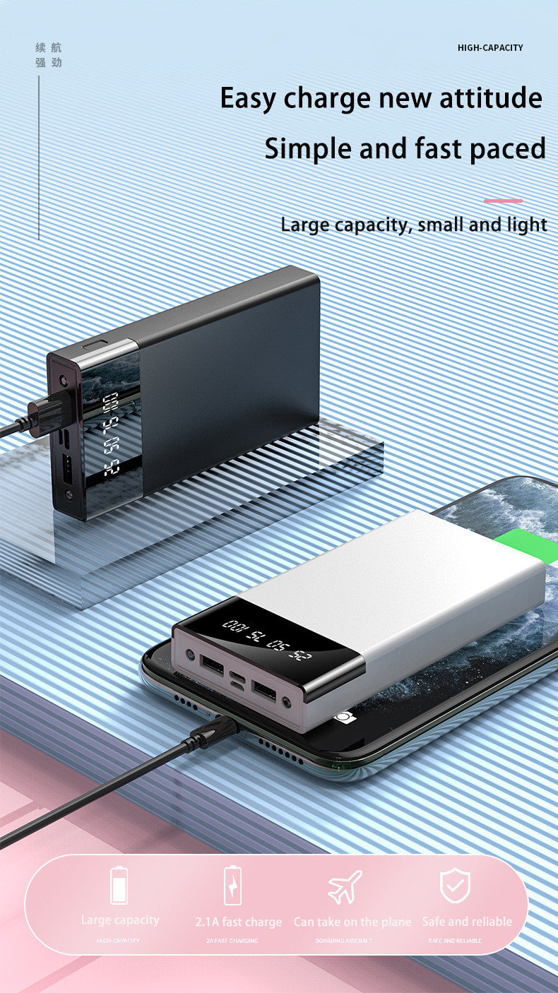Buy The New Hot-selling Portable Charger 20000mah-a Super Large ...