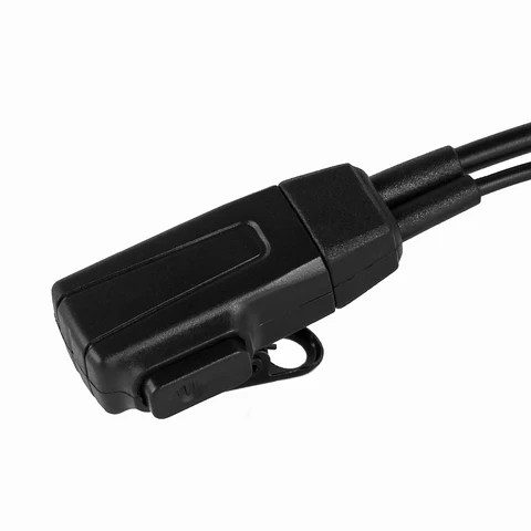 Buy Two-wire Palm Mic With Ptt And Quick-disconnect Audio Tube For ...