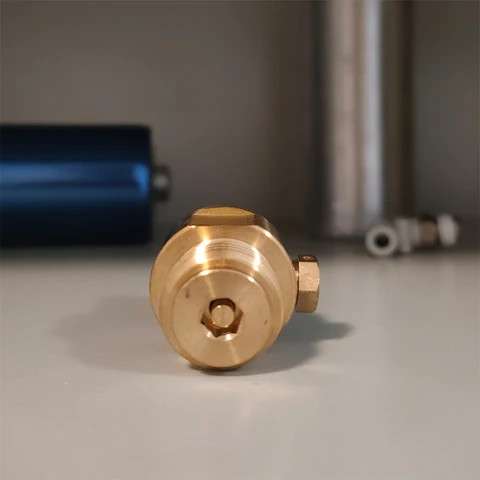 Buy Vs Iso 7866 0.6l Empty Gas Cylinder With Australian Standard Valve ...