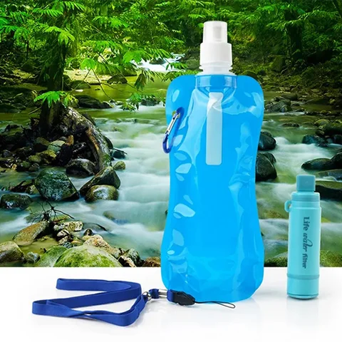 Buy Waco Drinking Water Purifier Portable Water Filter With Foldable ...