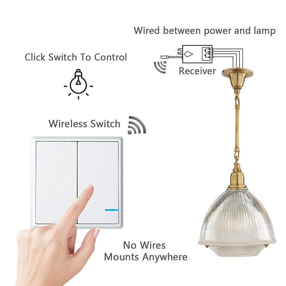 Buy Waterproof Ip54 1 Way 2 Channel Electric Led Light Switches ...