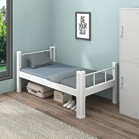 Buy White Double Metal Bed Frame Classic Design New Design Black Futon ...