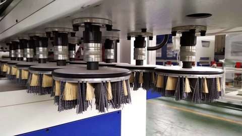 Buy Wood Polishing Tool Sisal Brush Roller from Foshan Yowing Machinery ...