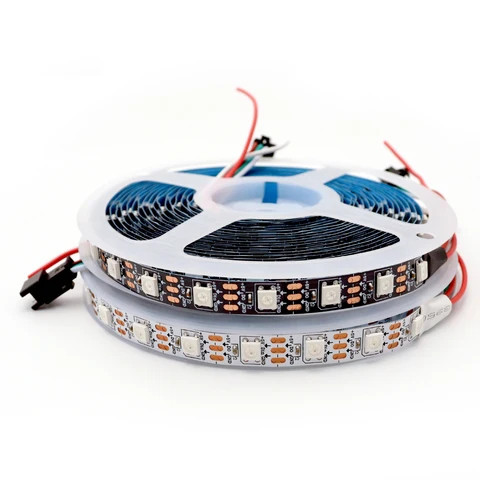Buy Ws2812 Dream Color Led Strip Light 60 Leds 12w/m Rgb 5v Input ...