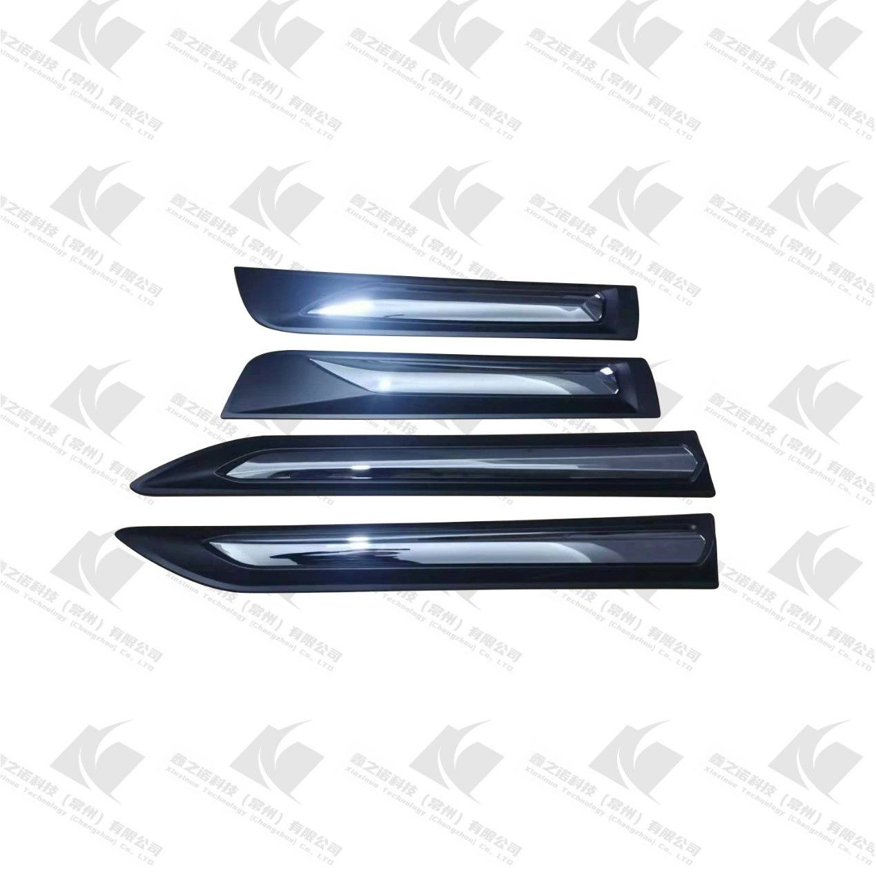 Buy Car Side Moulding Door Bumper Plate Chrome Accessories For Toyota ...