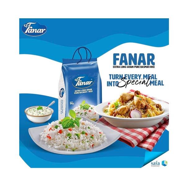 Buy Long Grain Fanar Basmati Rice from Fleetly Sp Z OO, United Kingdom ...