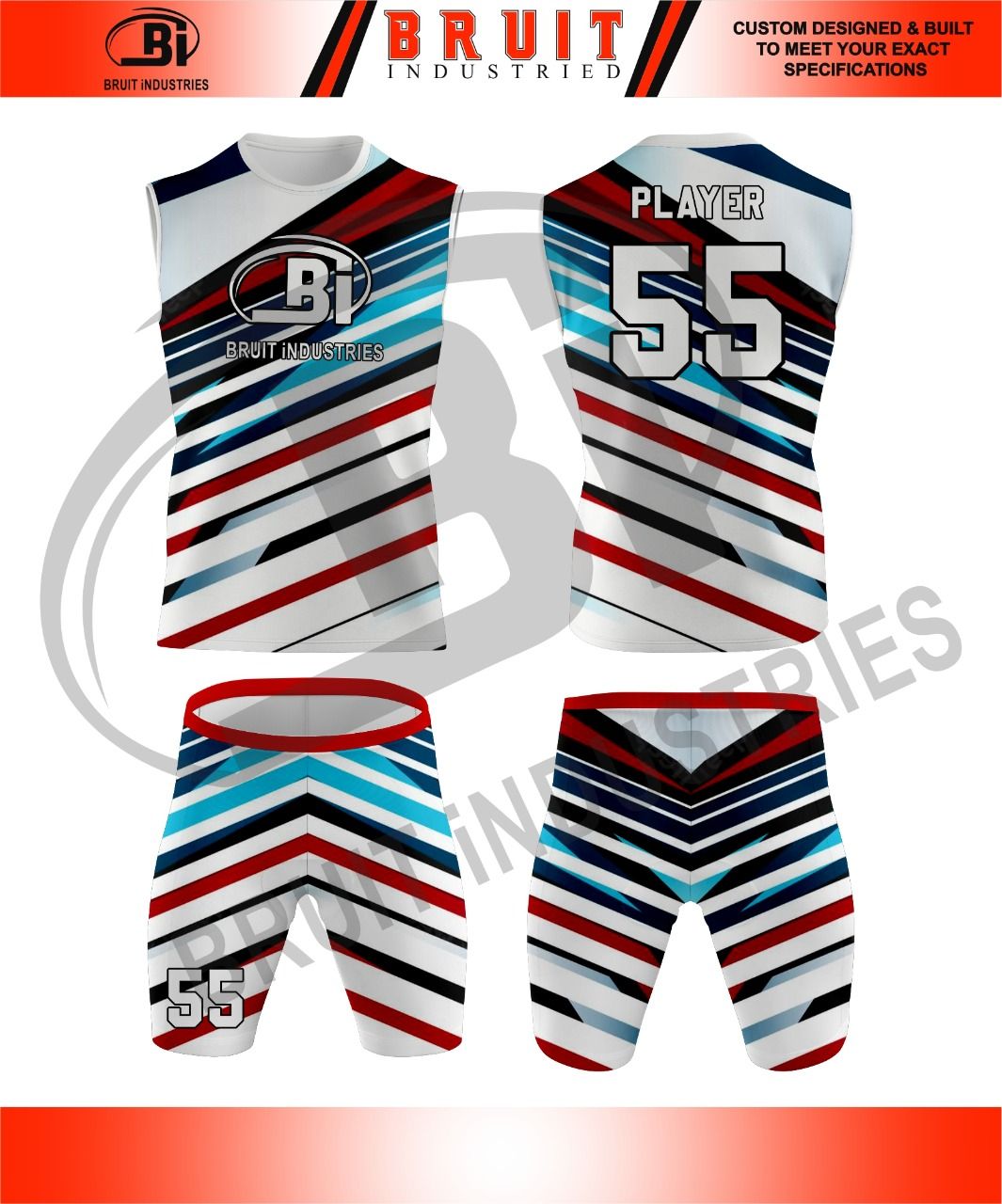 Buy Sublimated 7v7 Football Uniform Compression Wear 7 On 7 Football ...