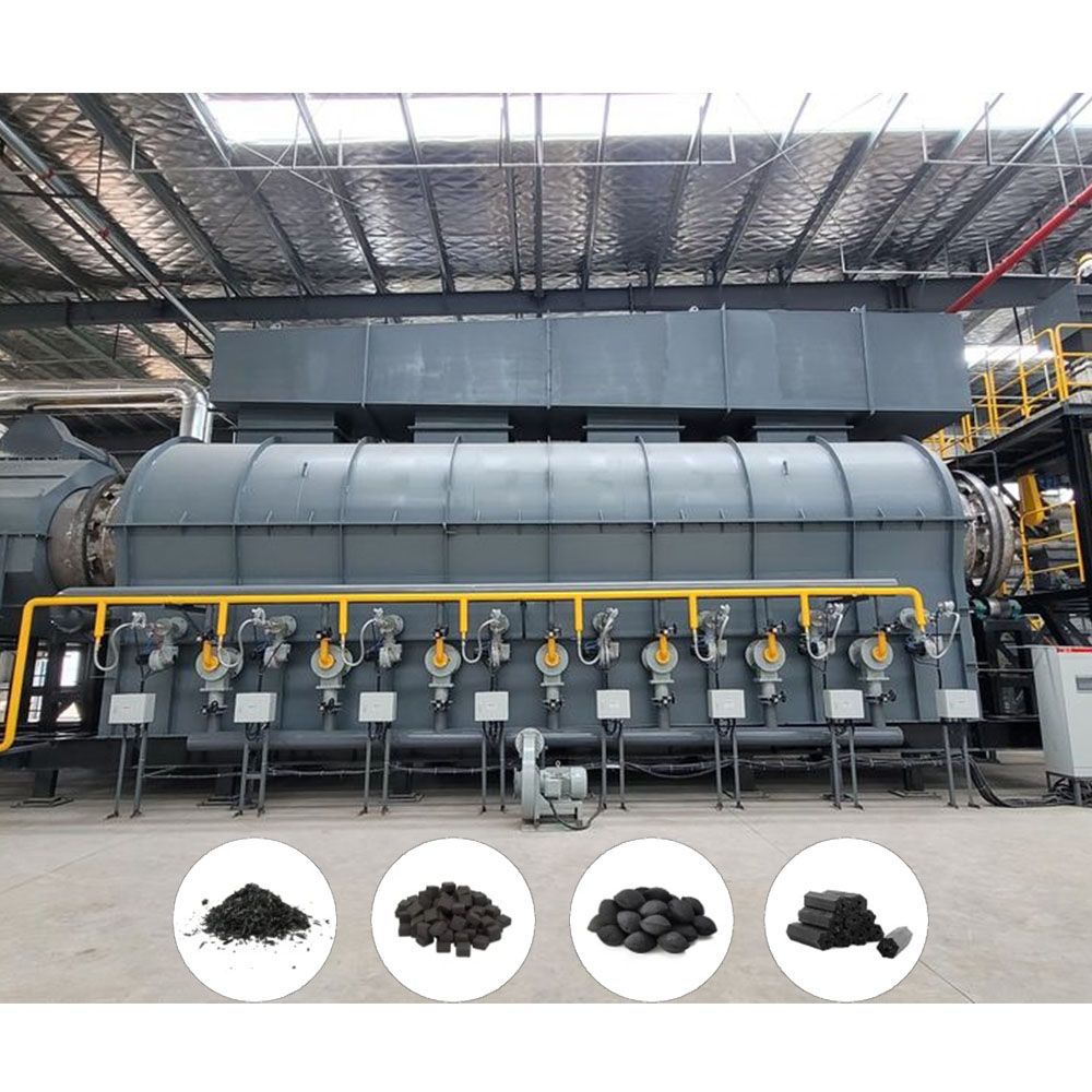 Buy High Efficiency Horizontal Continuous Carbonization Furnace Stoves ...