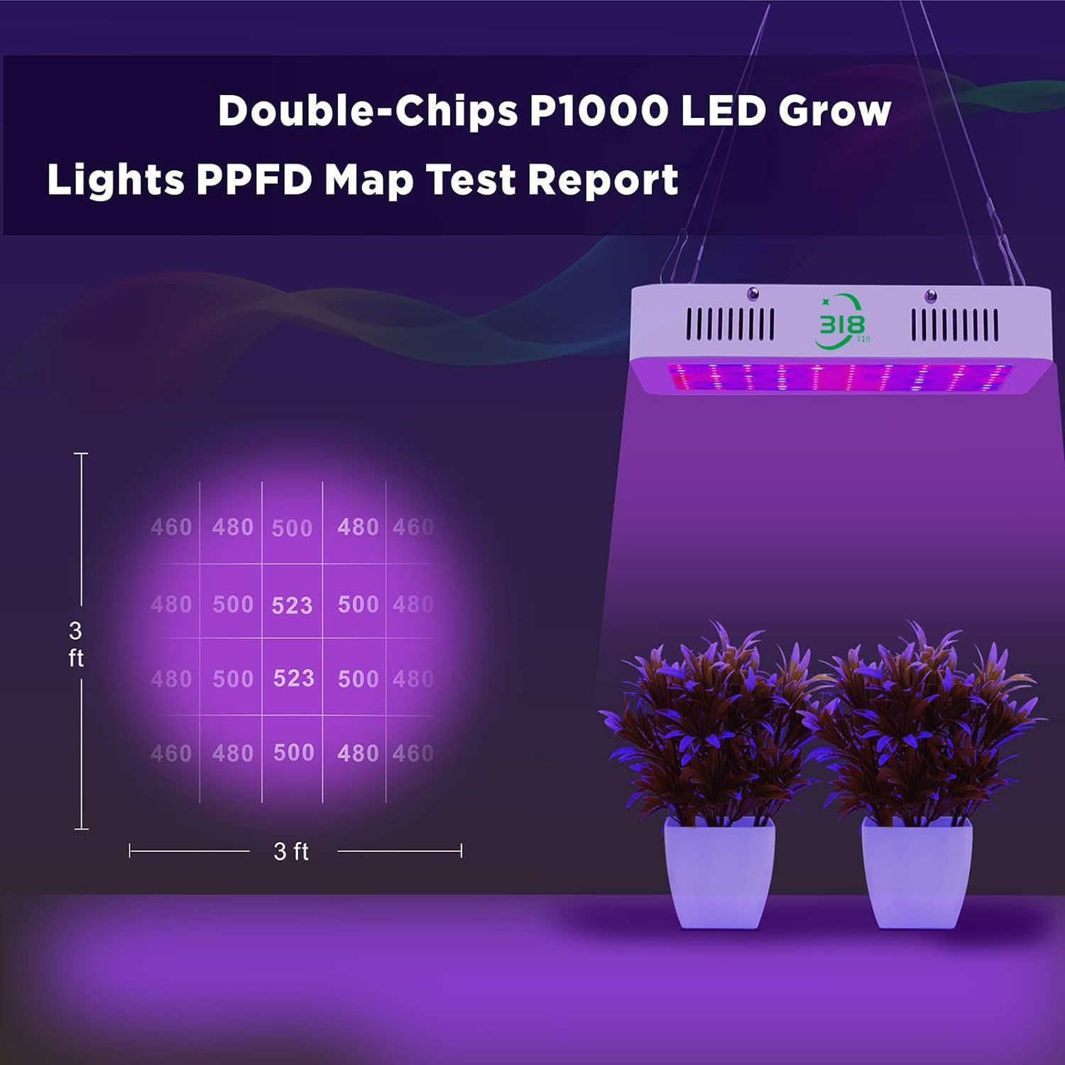 Buy Horticulture Led Grow Lights For Greenhouse Growing 1000 Watt Led ...
