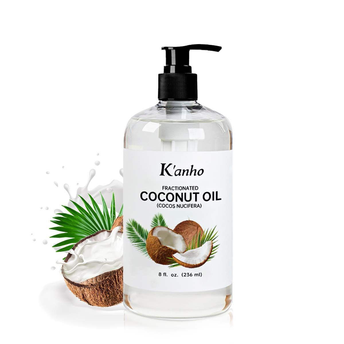 Buy Kanho Pure Natural Fractionated Coconut Oil Hair Skin Body Care ...