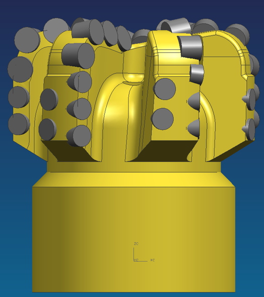 Buy Api Spec 7-1 Standard 5 7/8 Inch 6 Blades Pdc Bit For Oil, Water, And Gas Well Drilling from ...