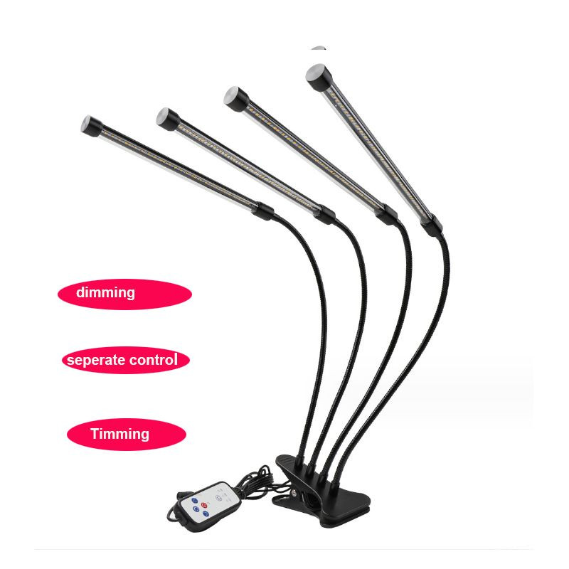 Buy Wifi App Controllable 4 Heads Full Spectrum Led Desk Grow Light ...
