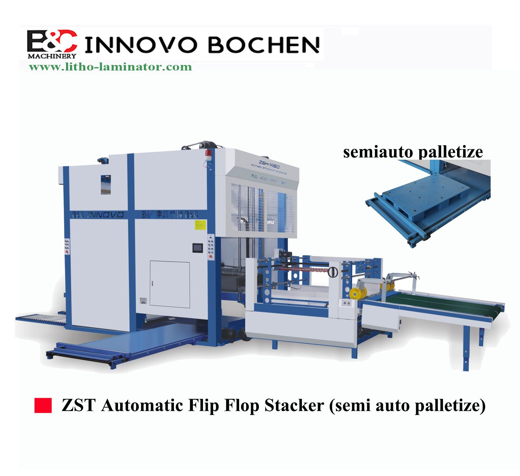 Buy Zst Automatic Flip Flop Stacker Machine from Shanghai Bochen ...