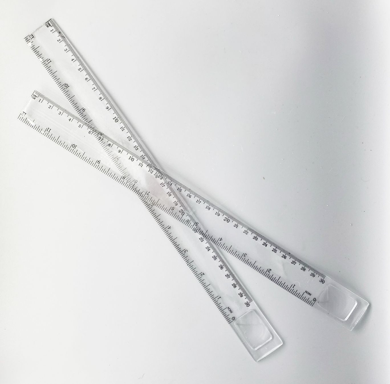 Buy Plastic Ruler With Magnifier 30cm from CHIZHOU QINGHE TRADING CO ...