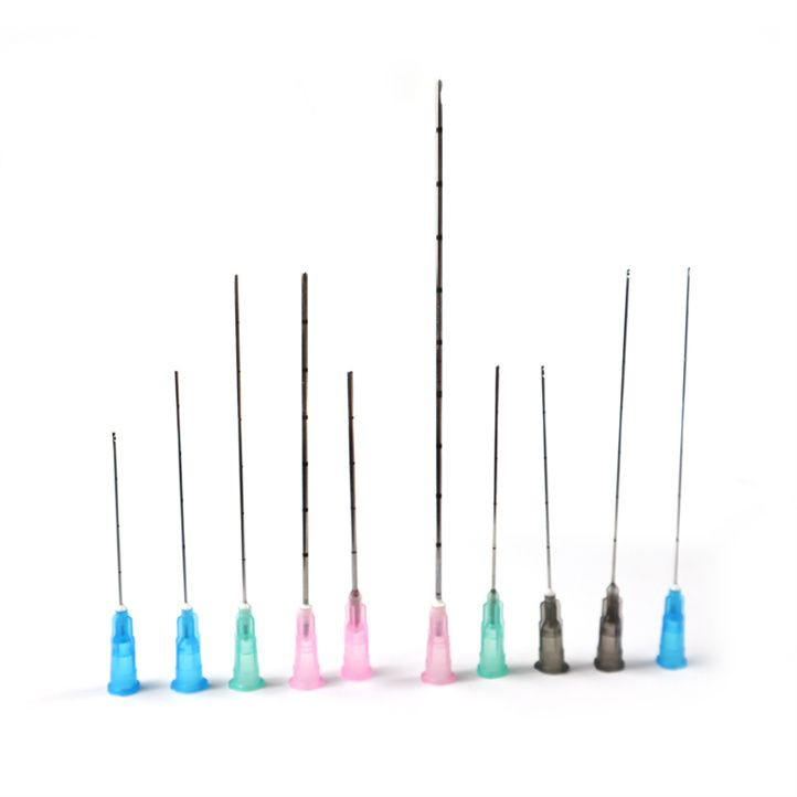 Buy Beauty Salon Meso Needle 18g 70mm 90mm Micro Blunt Tip Cannula For ...