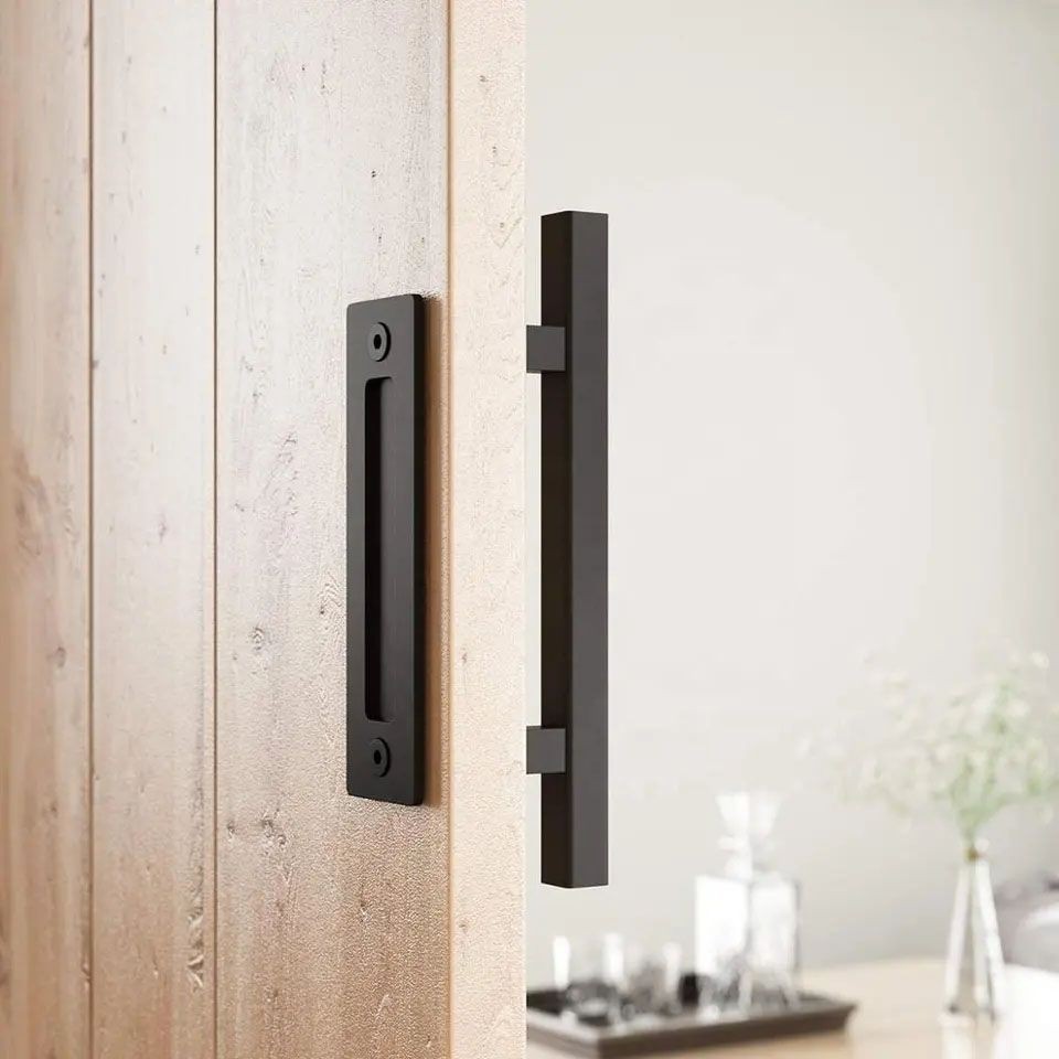 Buy Modern Vintage And Rustic Grab Handles Carbon Steel Black Coating ...