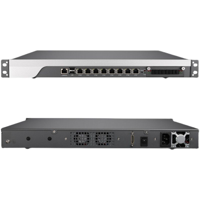 Buy 1u Rack Mountable Intel H170 I7 9700 8*i211 Lan Server Pc 8xpcie ...