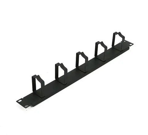 Buy 19inch 1u Network Rack Cable Organizer With Galvanized Sheet And Powder Coated Brackets ...