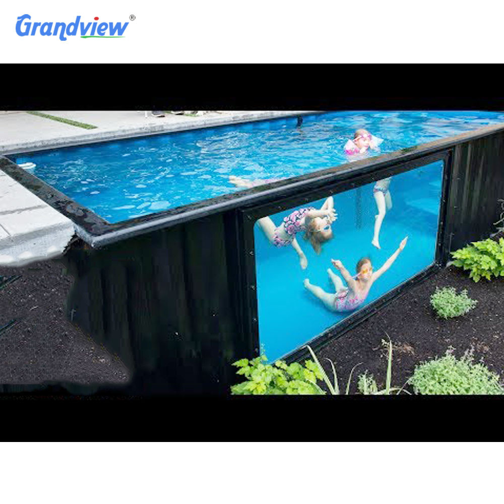 Buy 20 Feet 40 Ft Customized Waterproof Luxury Above Ground Shipping ...