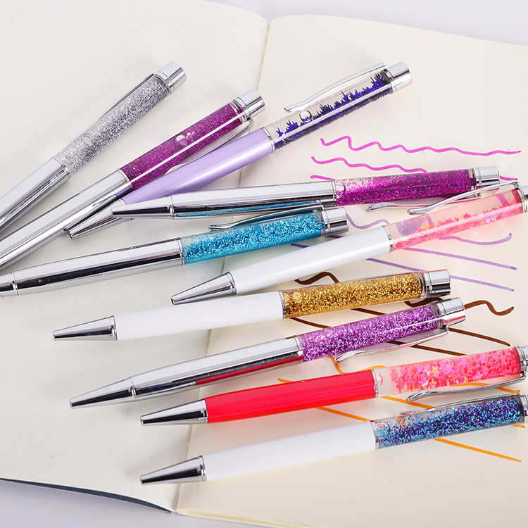 Buy 2020 Creative Gold Powder Ink Pen, Can Be Customized Powder And ...