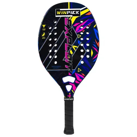 Buy 2024 Oem High Quality Beach Tennis Racket Fiberglass Paddle Racket ...