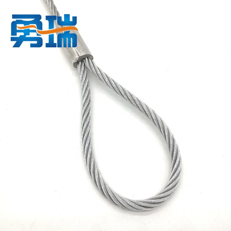 Buy 2mm-16mm Steel Soft Wire Rope Lifting Sling 316 304 Galvanized ...