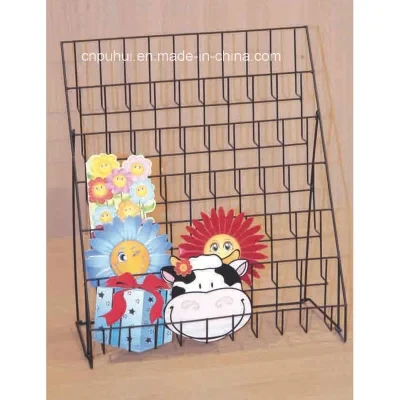 Buy 6 Tier Folding Leaflet Display Counter Steel Wire Fixture (phc109 ...