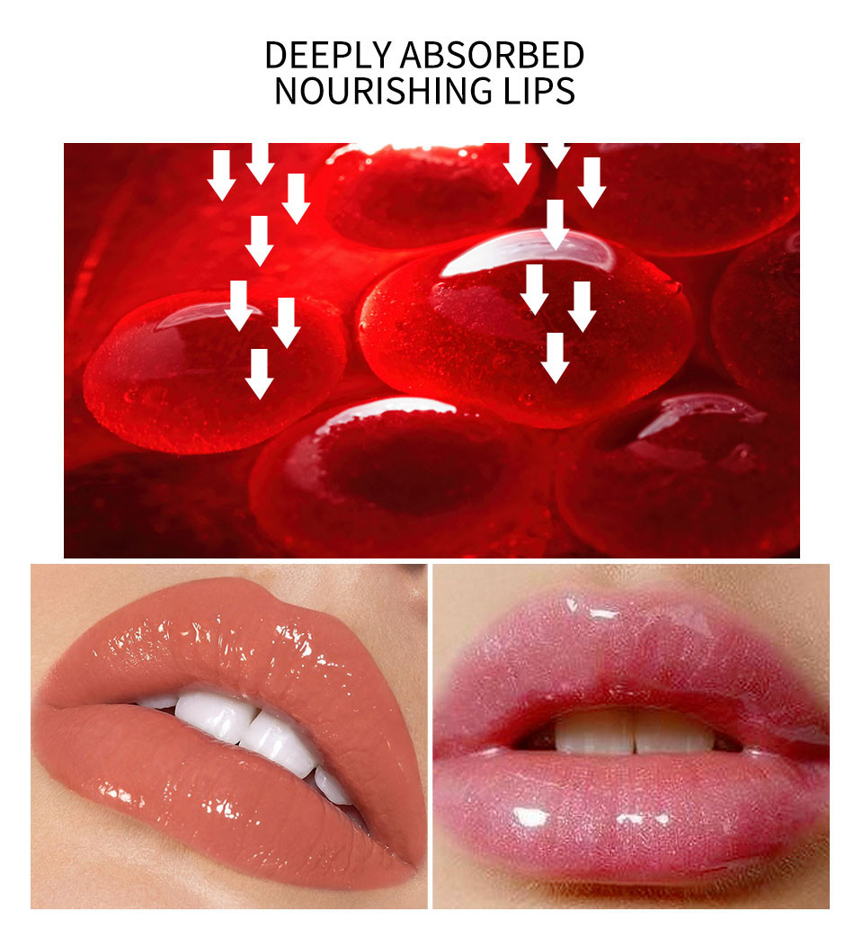 Buy 7 Colors Moisturizing Plumper Glitter Lip Gloss Long Lasting Sexy ...