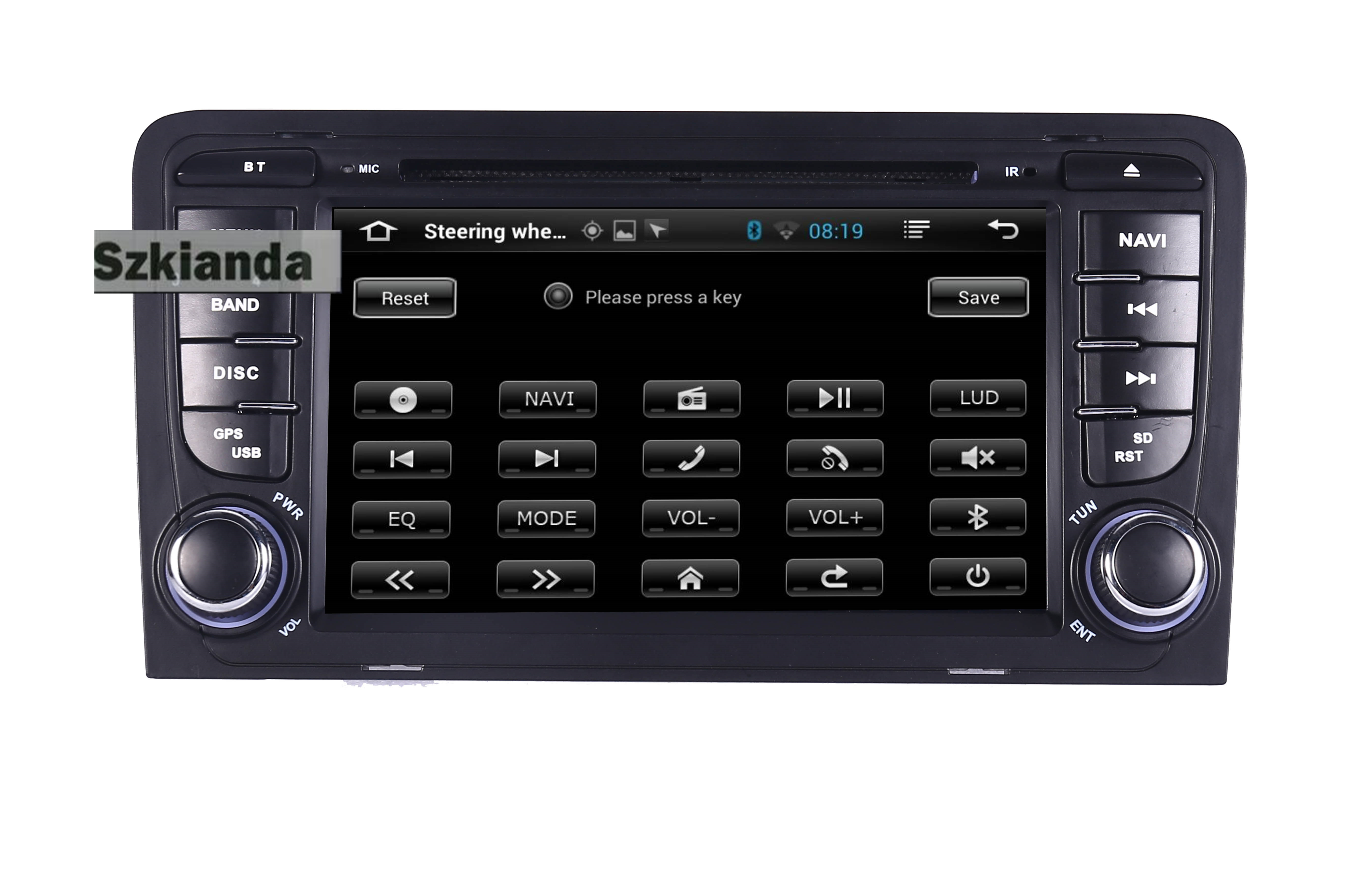 Buy 7" Touch Screen Android Car Dvd Player For Audi A3 Android 10 4gb ...