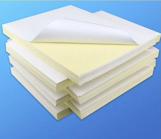 Buy A4 Self-adhesive Printing Paper 100 Sheets Of Self-adhesive A4 ...