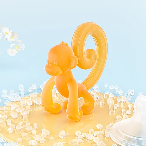 Buy Amazon Best Selling Sensory Exploration Silicone Monkey Teether ...