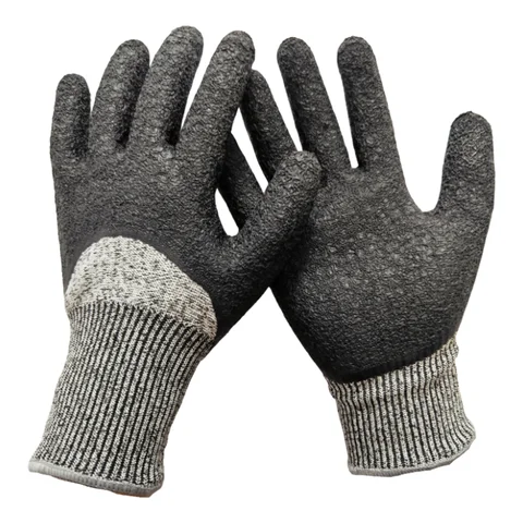 Buy Ansi A3 Cut Resistant Gloves Cut Level 5 Impact Resistant Safety ...