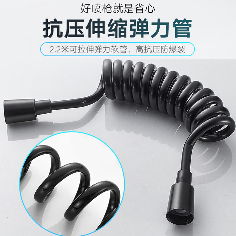 Buy Black Three-way Angle Valve Supercharged Bidet Multi-function ...