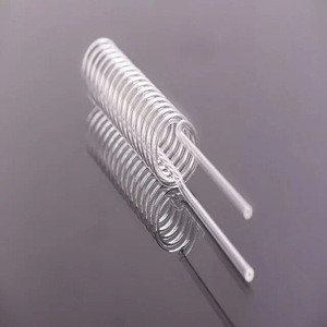 Buy Clear Pyrex Spiral Quartz Glass Tube Condenser Coil Tube For ...