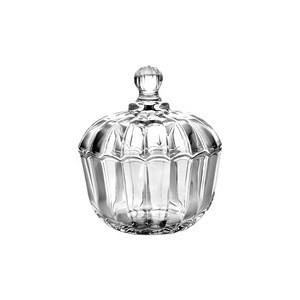 Buy Clear Transparent Glass Candy Pot For Home Party from Guangzhou ...